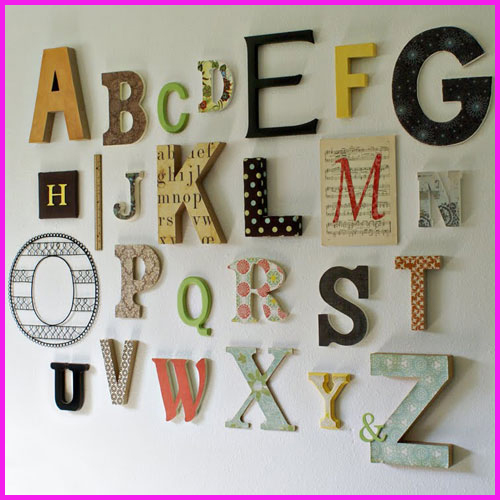 Imagenes de letras decorativas - Imagui