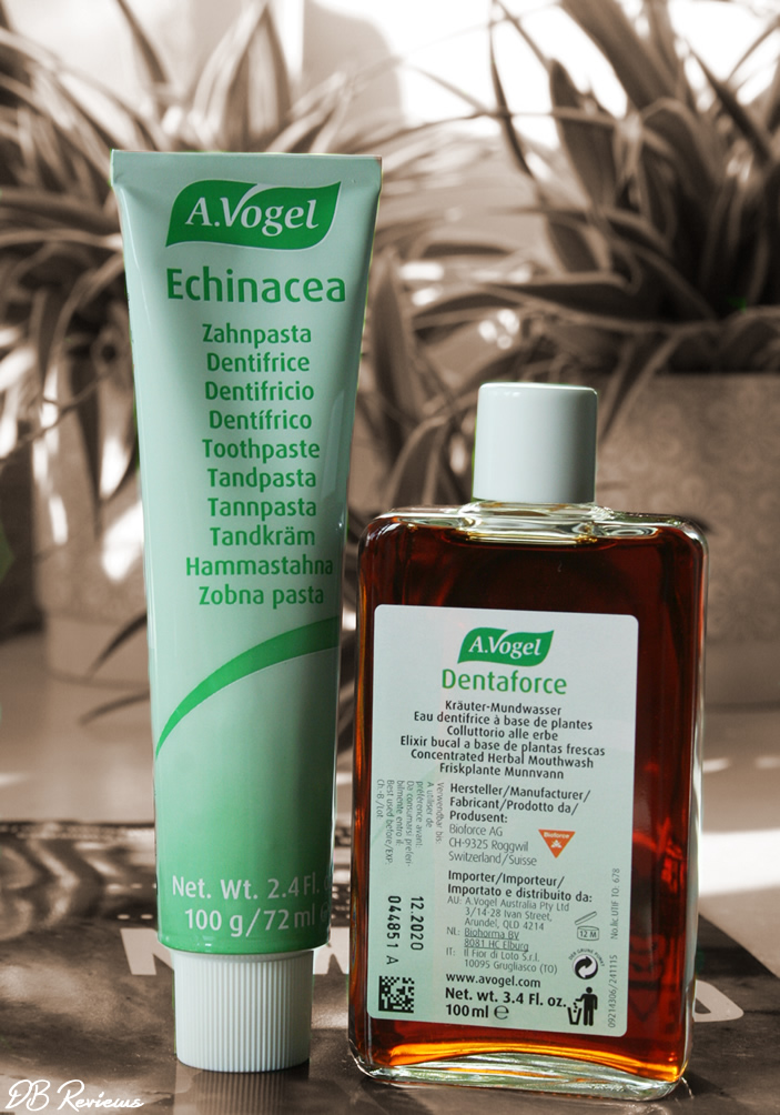 A. Vogel's Herbal Oral Care Products - DB Reviews - UK Lifestyle Blog