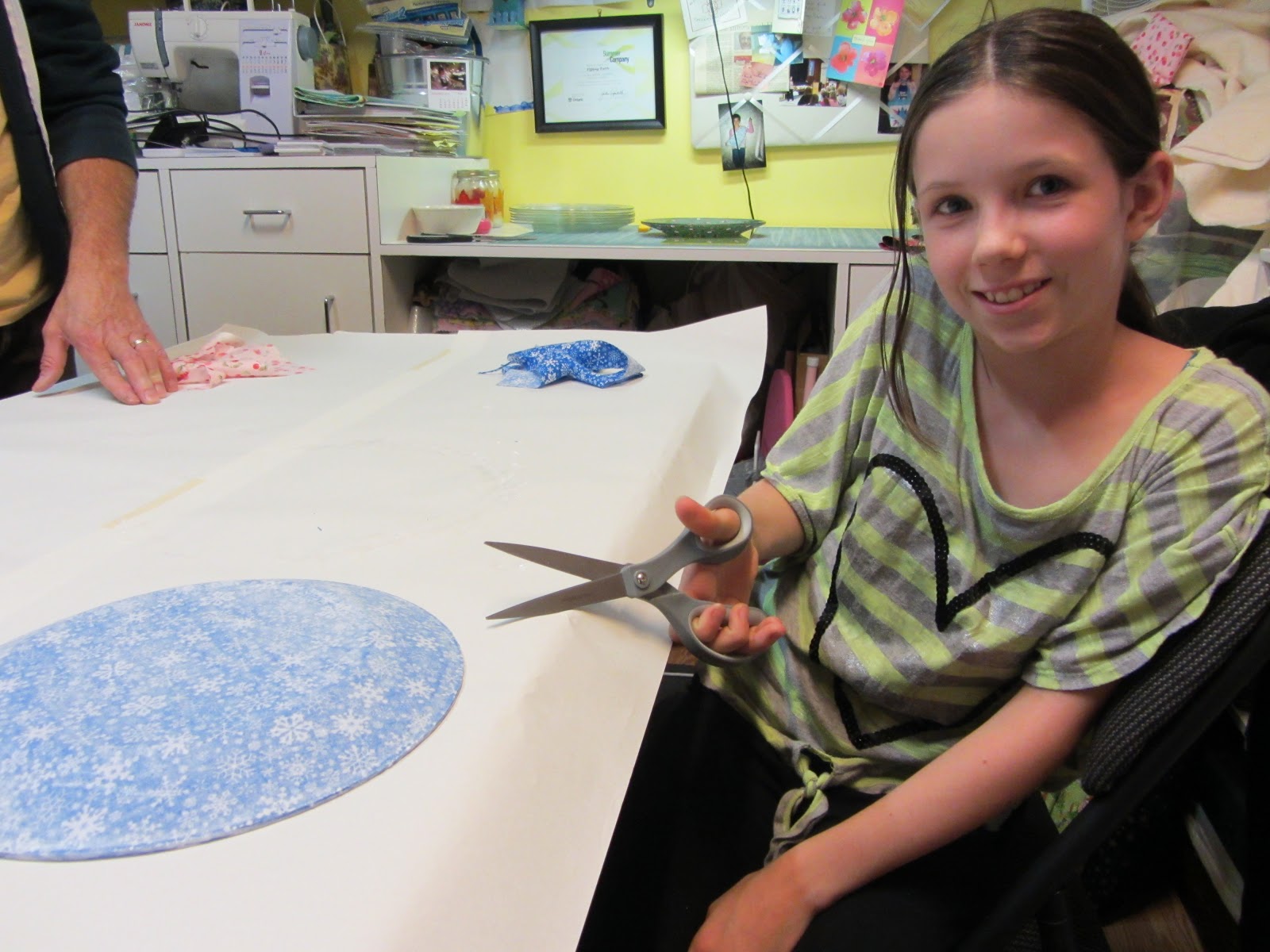 Quilters Workshop: Mod-Podge Fabric Plates