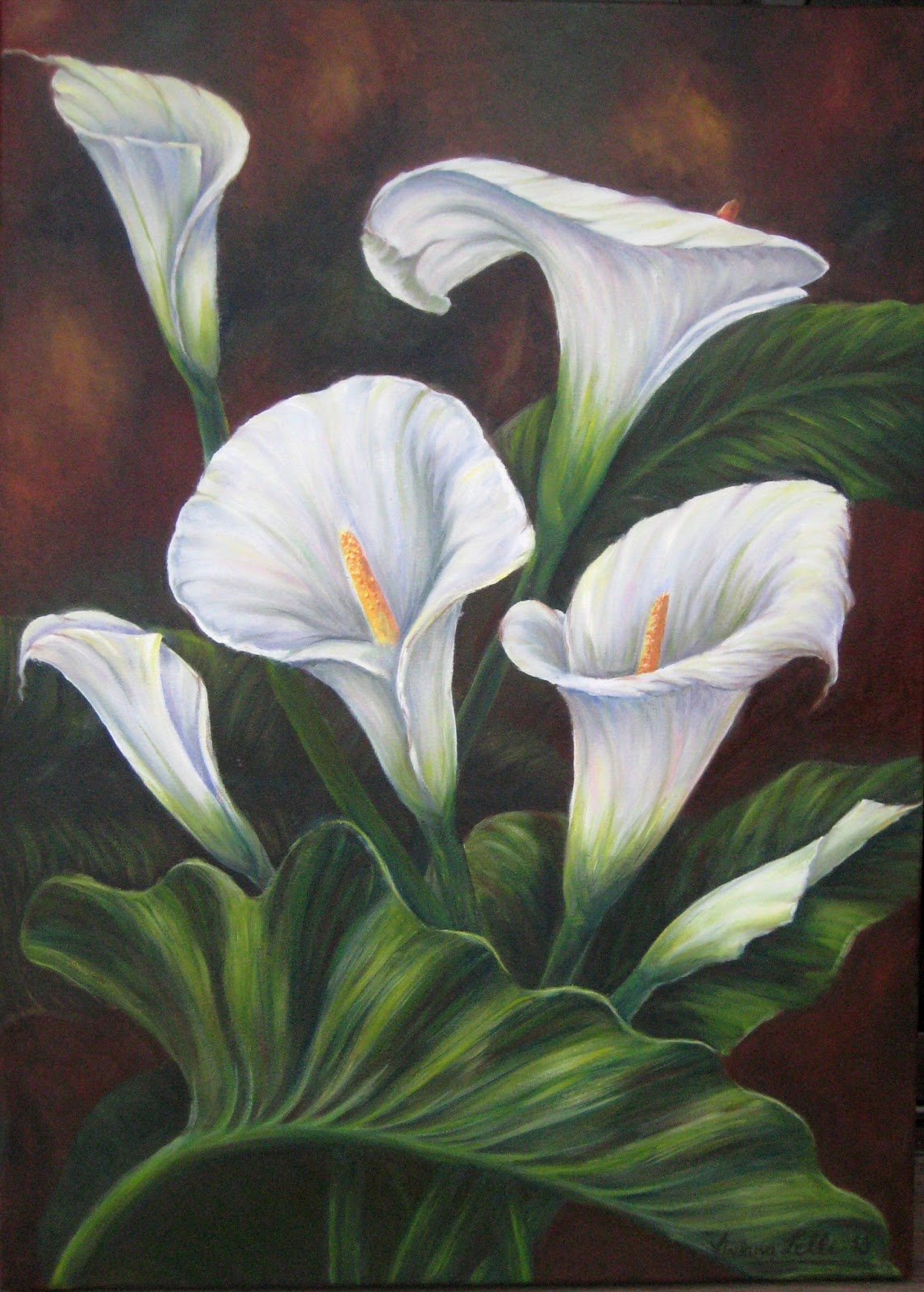 Mis dibujos y pinturas: Calas