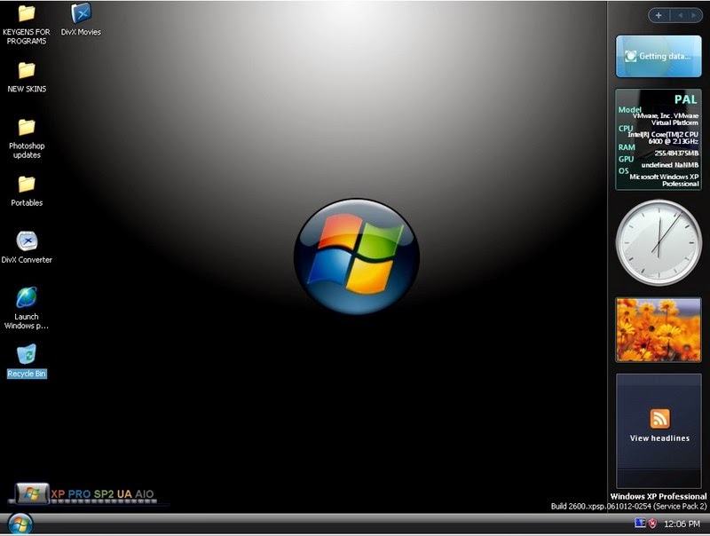 Windows xp sp3 black edition | Semua Bajakan