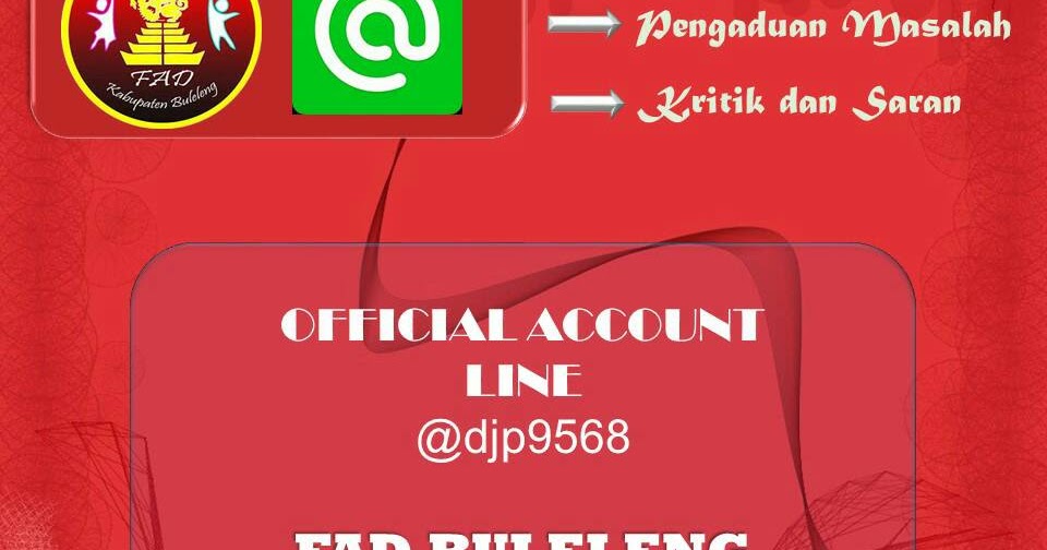 FAD Buleleng Layani Masyarakat Melalui Official Account LINE ~ FAD BULELENG
