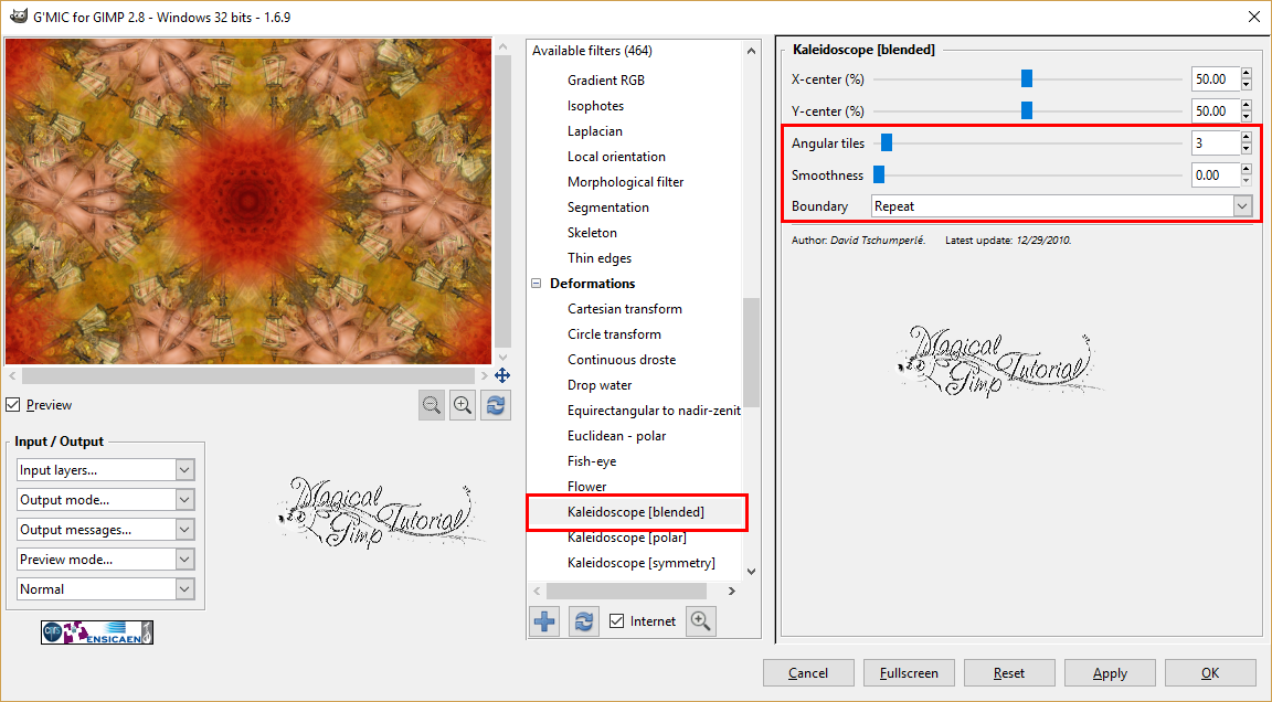 Magical Gimp-Tutorial: Gimp Tutorial "Autumnal Colouring"