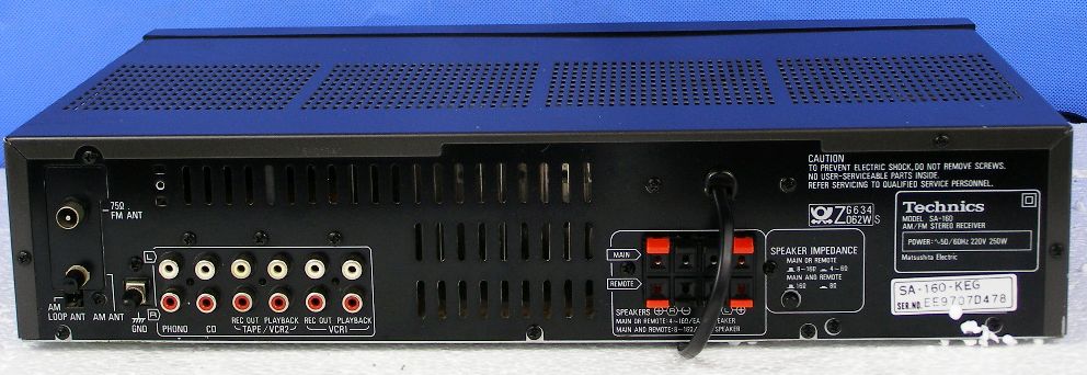 Technics SA-160 - Stereo Receiver | AudioBaza