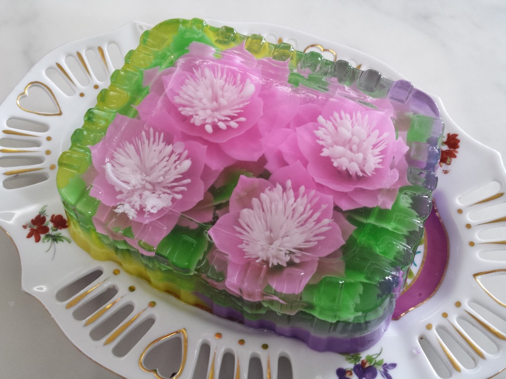 Yochana's Cake Delight! : 3D Jelly Art