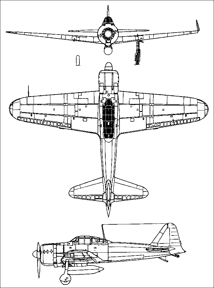 Journal Militer: Mitsubishi A6M / Zero (Fighter Andalan Jepang di ...