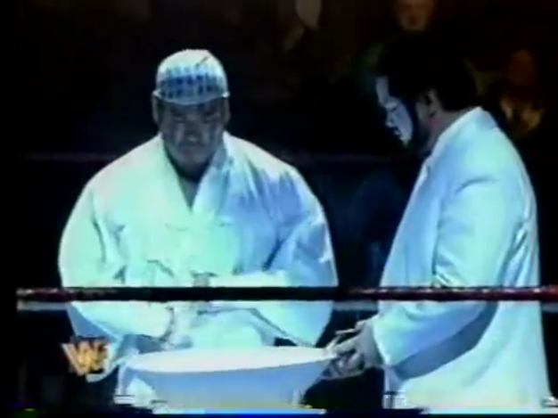 ProWresBlog: WWF Superstars 4/29/1995 - Hakushi vs Kwang