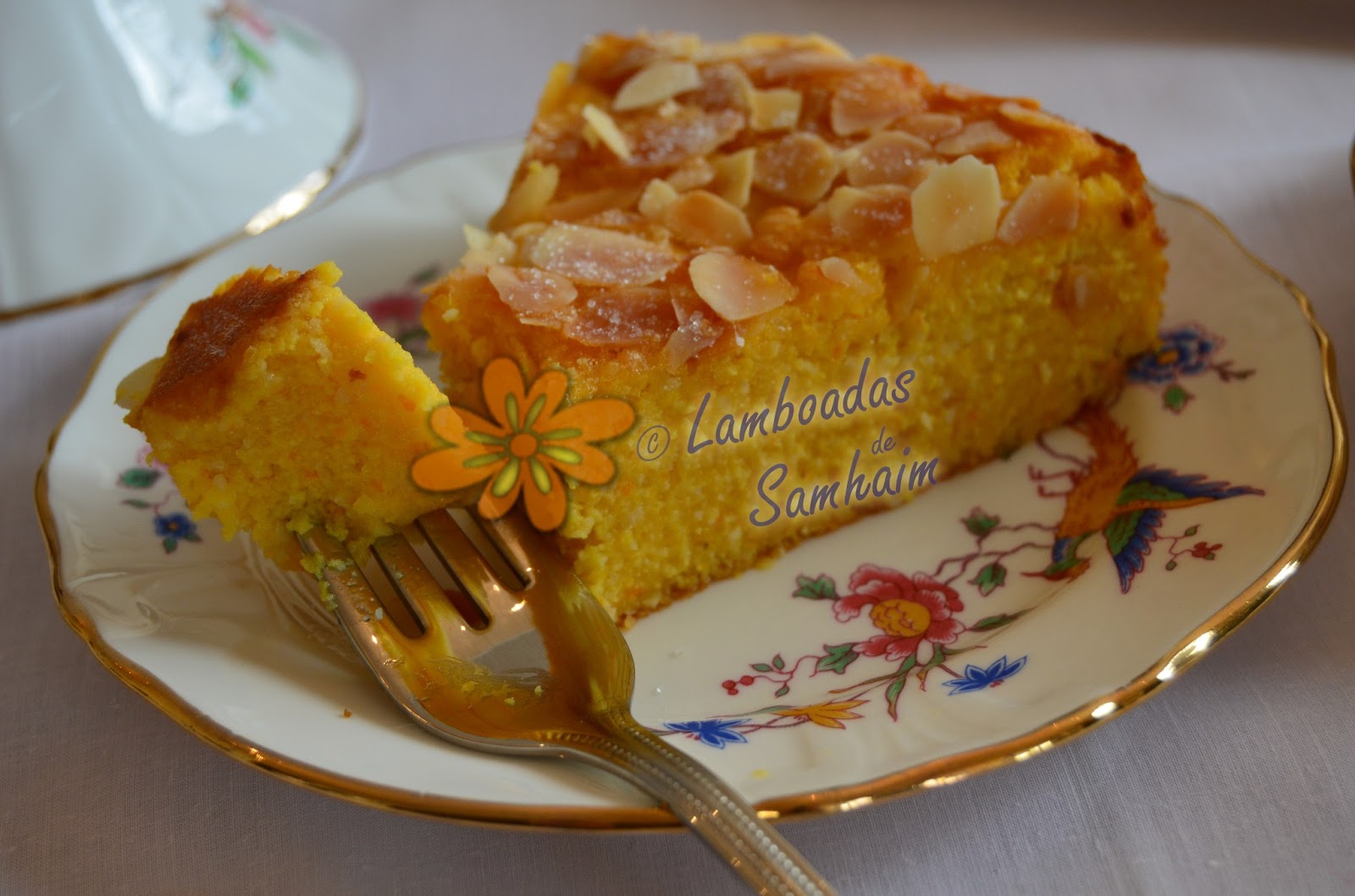Lamboadas de Samhaim: Pastel de naranja de Líbano
