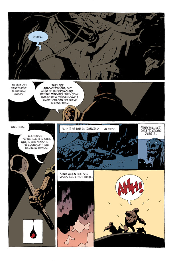 In The Mouth Of Dorkness: Comic Review: Hellboy (Library Edition ...