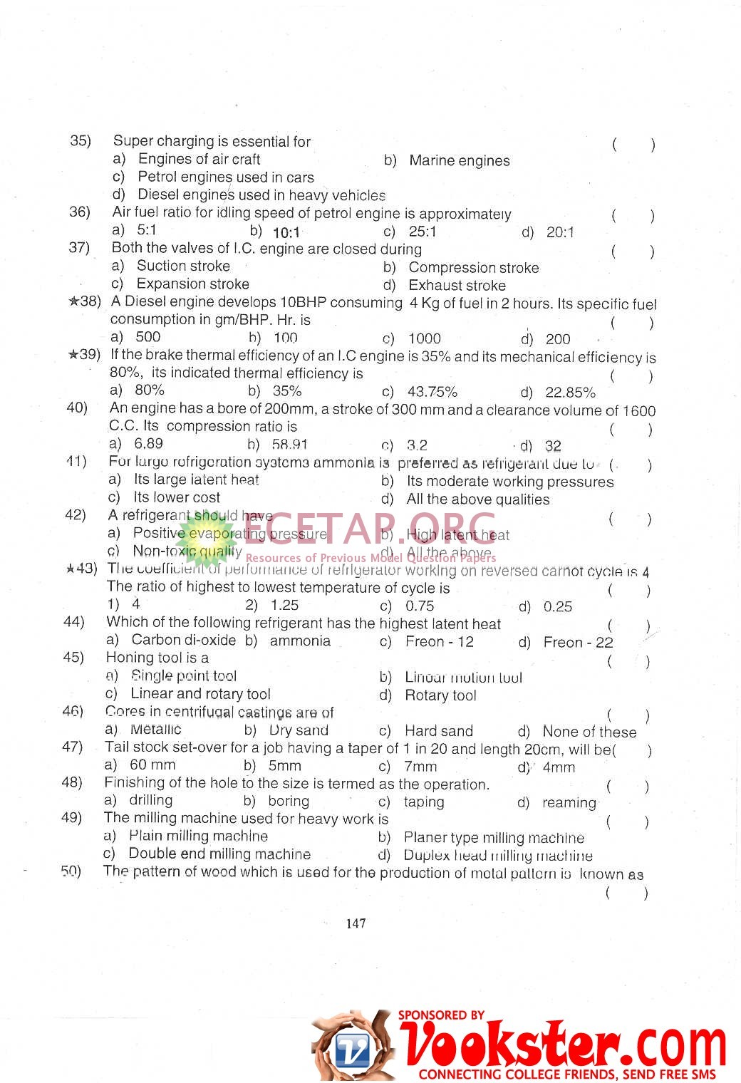 ECETAP - 2016, Previous, Model Papers, Question Papers EEE,ECE,SCE ...