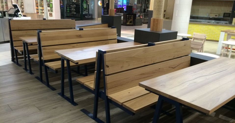 A Modern Way to Decorate The Food Area With Trendy Food Court Furniture ...