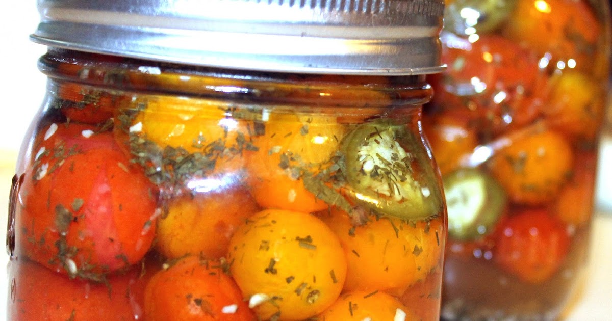 Cooking With Mary and Friends: Pickled Russian Heirloom Tomatoes ...