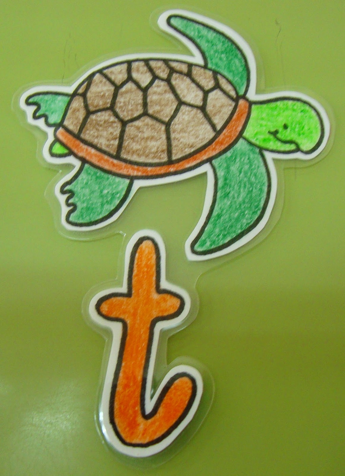 Plastificando ilusiones: Mordi ha conocido la "t" de tortuga