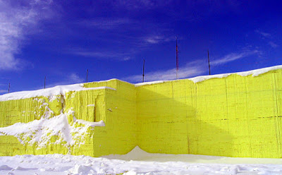 A Cosmobiologist's Dream: The Yellow Sulfur Pyramids of Canada