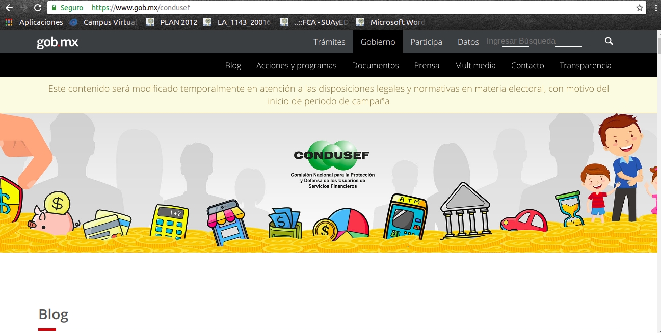 Instituciones Relevantes del Sistema Financiero Mexicano