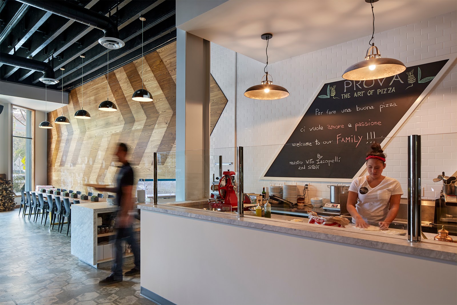 Pizza Restaurant Interior Contemporary