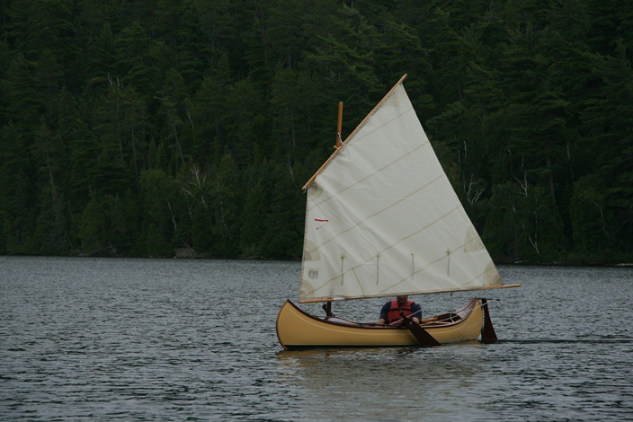 Salmon Falls Canoe: A Sailing Canoe, Sailing Dinghy, a Closed gunwale ...
