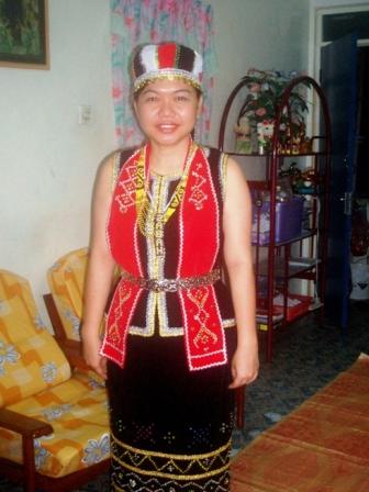 A Bidayuh Take: My Bidayuh costume