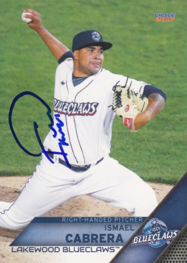Daily Autograph: Ismael Cabrera