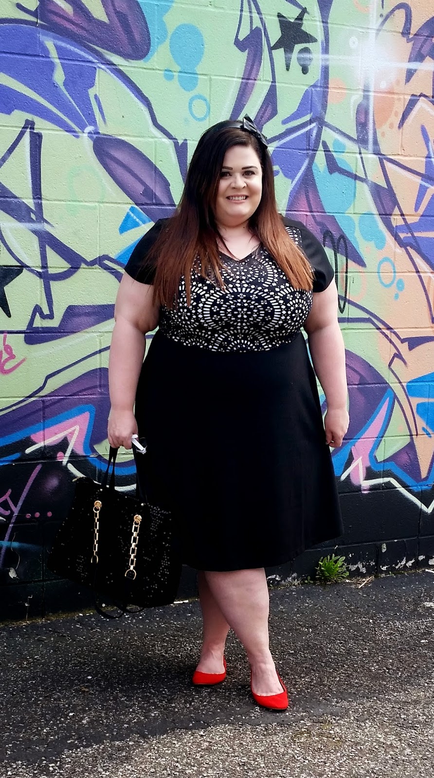 Thestylesupreme Plus Size Ootd Black And Red