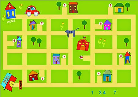 Planet Bayi: Permainan Maze : Yuk kita pergi ke kebun binatang atau ZOO
