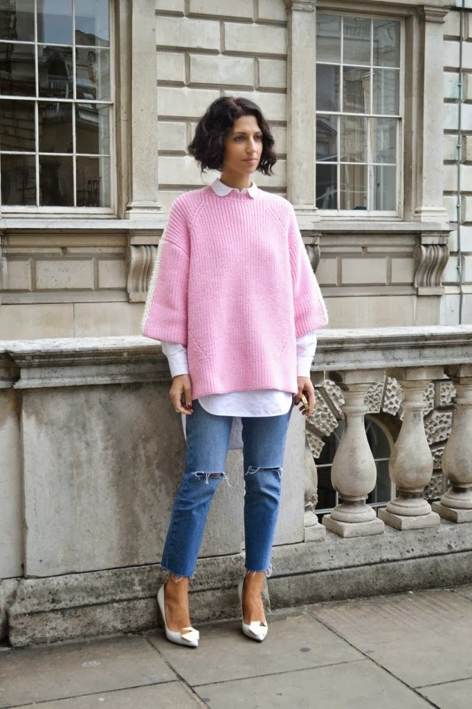 The Fashion Lift: Cosy and Delicious the Pink Jumper