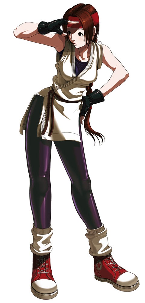 DesenhosE.T: The king of fighters - Yuri Sakazaki