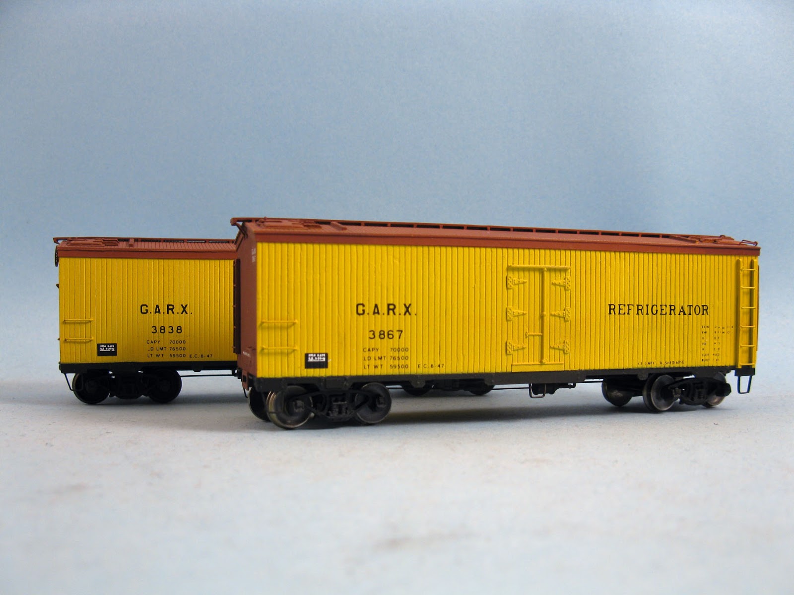 Erie Harlem Station: GARX 37ft Wood Reefers - Part 2
