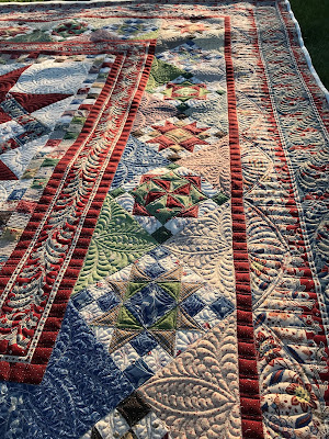 Sue Daurio's Quilting : Mill Girls BOM is going home