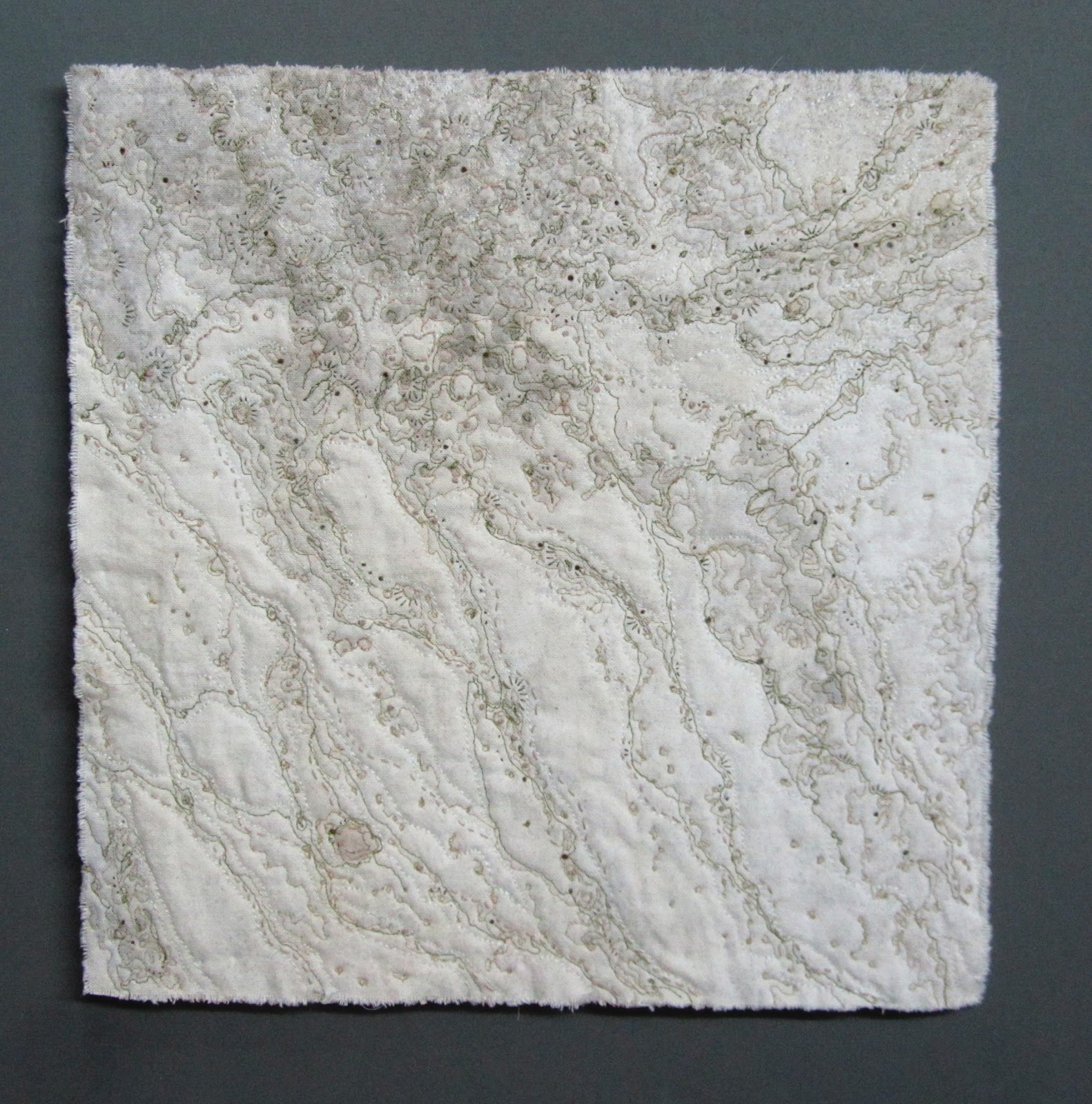 Art In Stitches: Healthcare in America, a work in progress