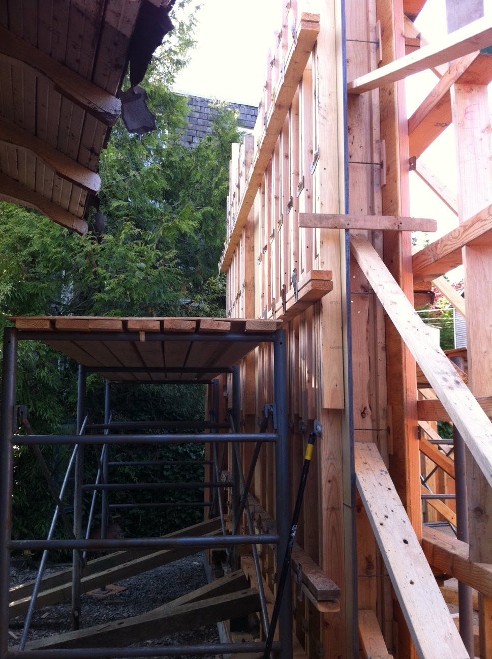 Seattle Passive Solar Home Remodel: More Prep Work for Trombe Walls