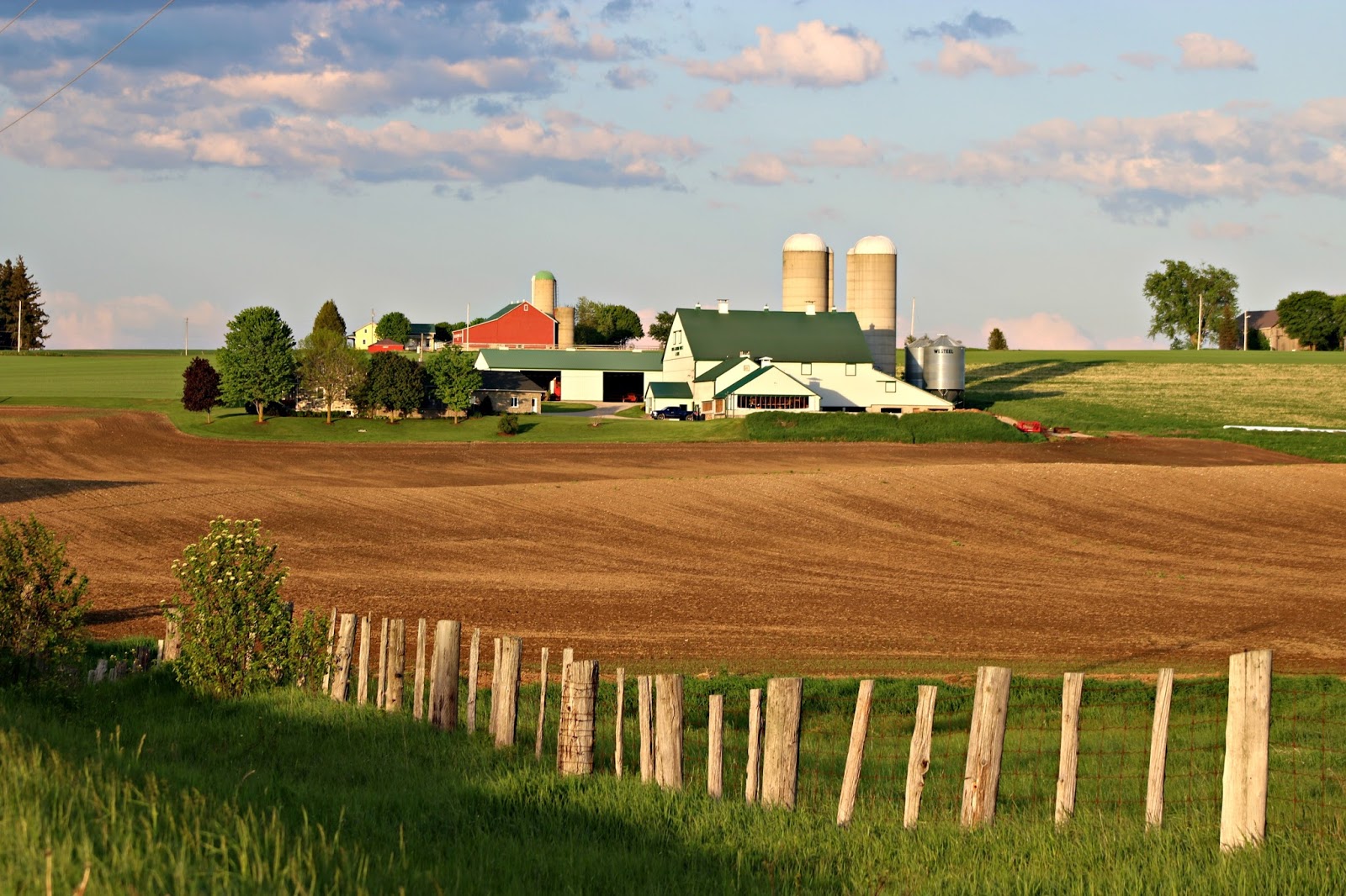 Our Retirement Days: Rural Landscape at Dusk