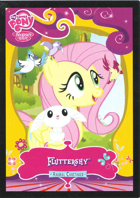 MLP Fluttershy [animal Caretaker] Trading Cards | MLP Merch