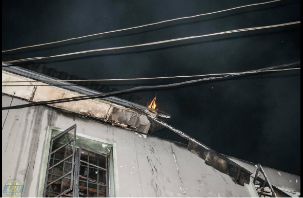 Fire destroy residential building in Maryland, Lagos state