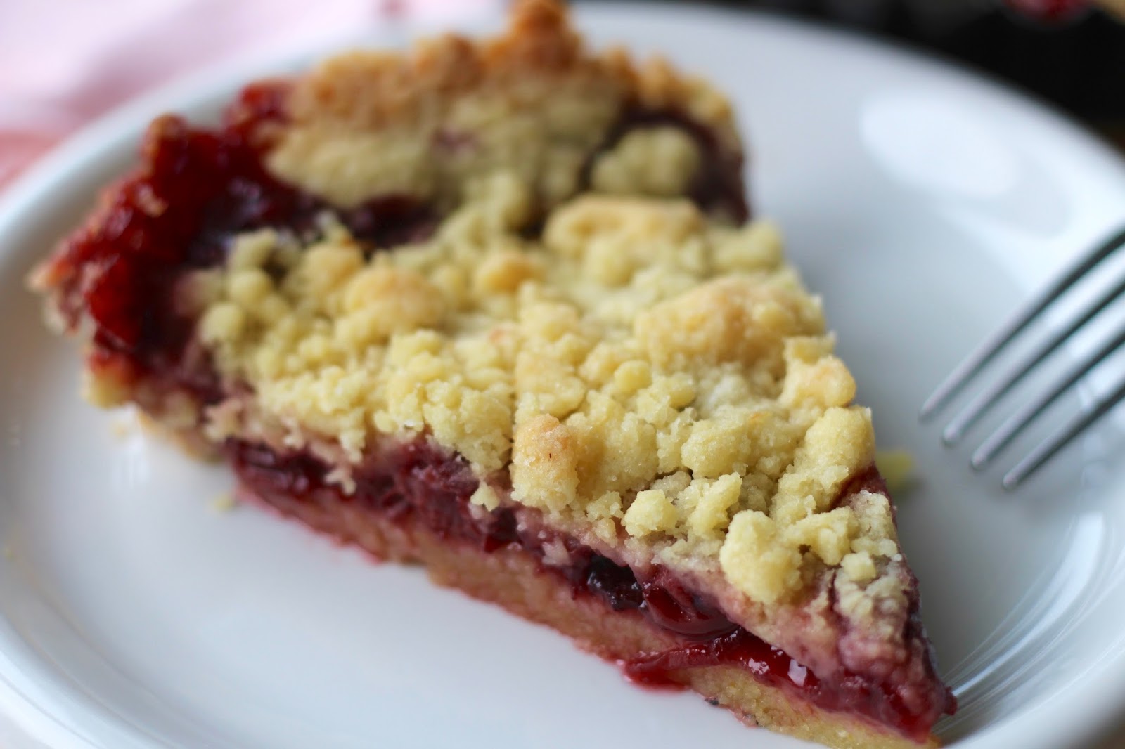 Sour Cherry Tart with Olive Oil Streusel – Diary of a Mad Hausfrau