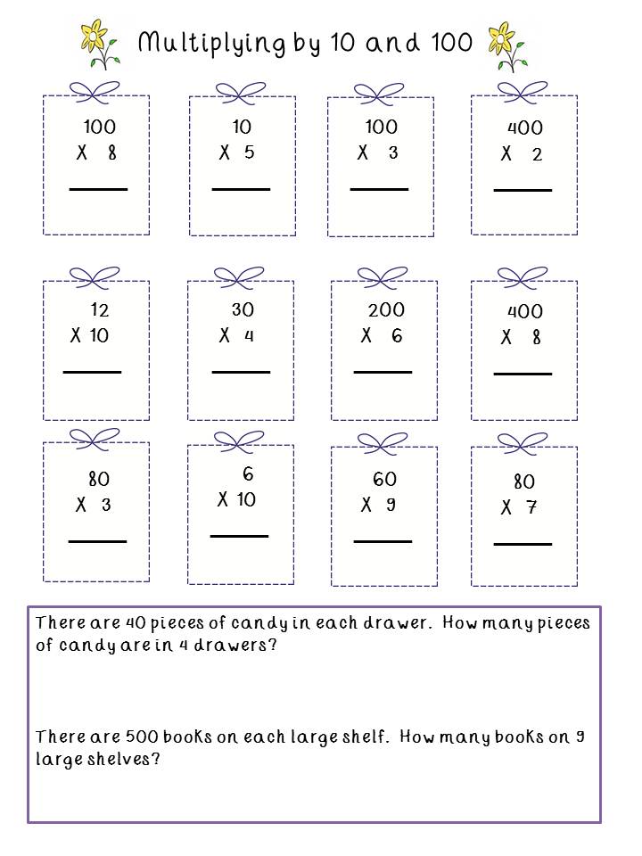 Love to Teach :): Multiplication Freebie