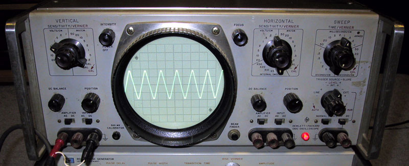 عمروعروق: Hewlett-Packard 130C Oscilloscope