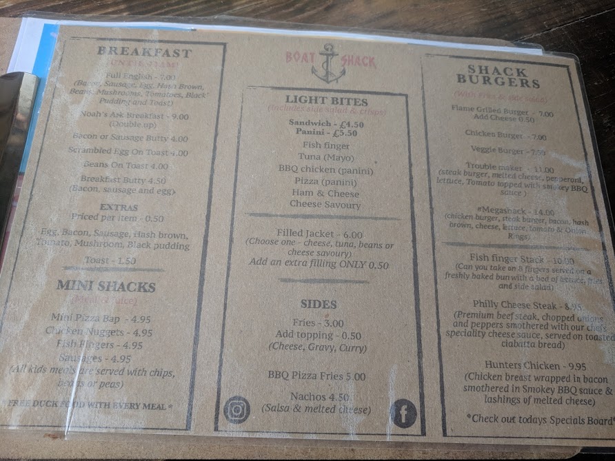 Mega Milkshakes at The Boat Shack, Derwent Reservoir | North East ...