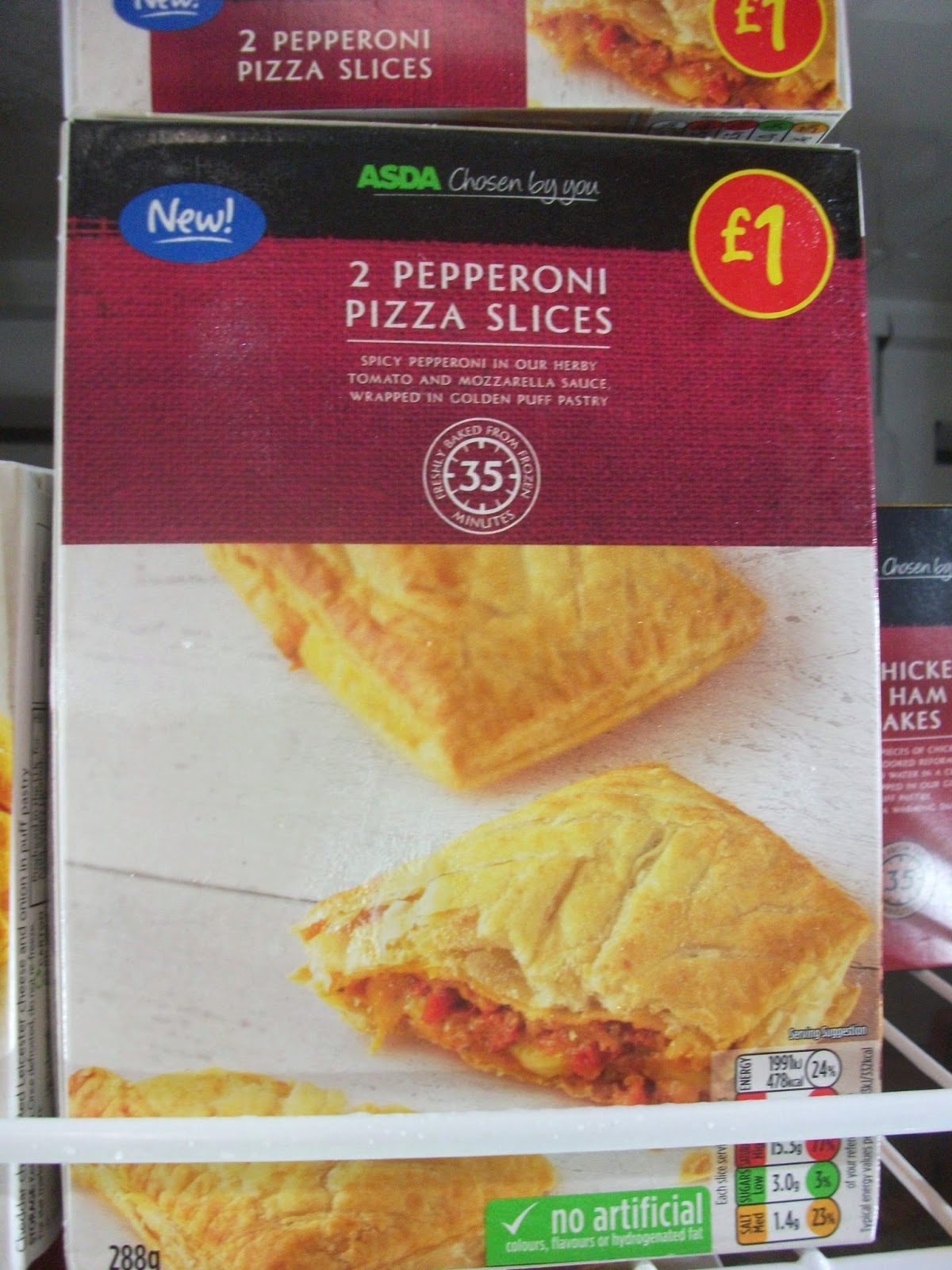 New at Asda! Dessert Hybrids, Cheesecakes, Gateaus, Pies, Ice Creams etc.