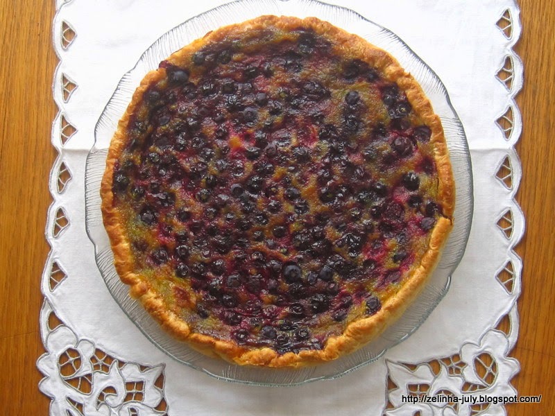 TARTE DE MIRTILOS