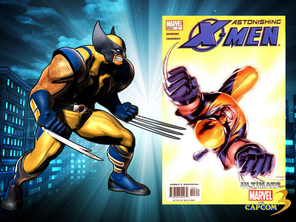 The Reading Gamers: Magneto, Wolverine, Wesker And Viper Showing Off ...