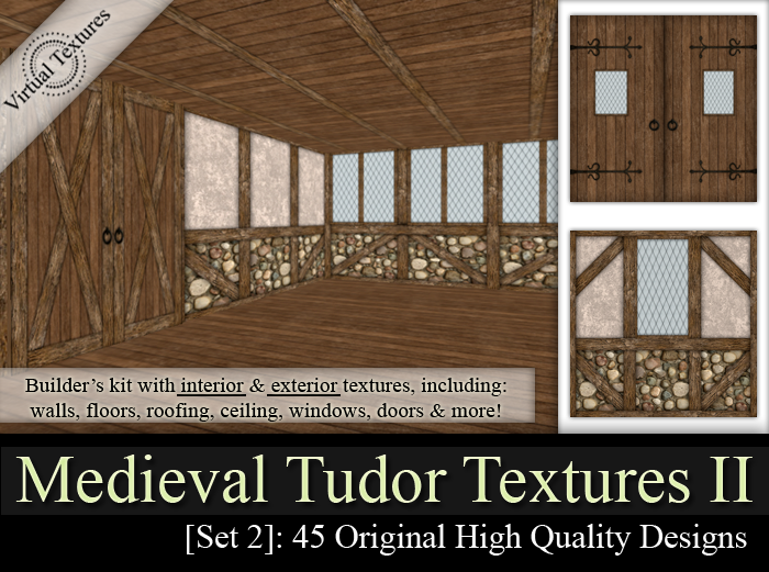 Virtual Textures: New Medieval / Tudor Builder's Textures Packs!