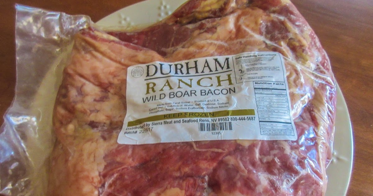 Cannundrums: Wild Boar Bacon