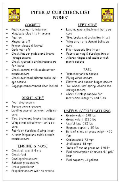 Aeroclub Carmen de Areco: PIPER J3 C