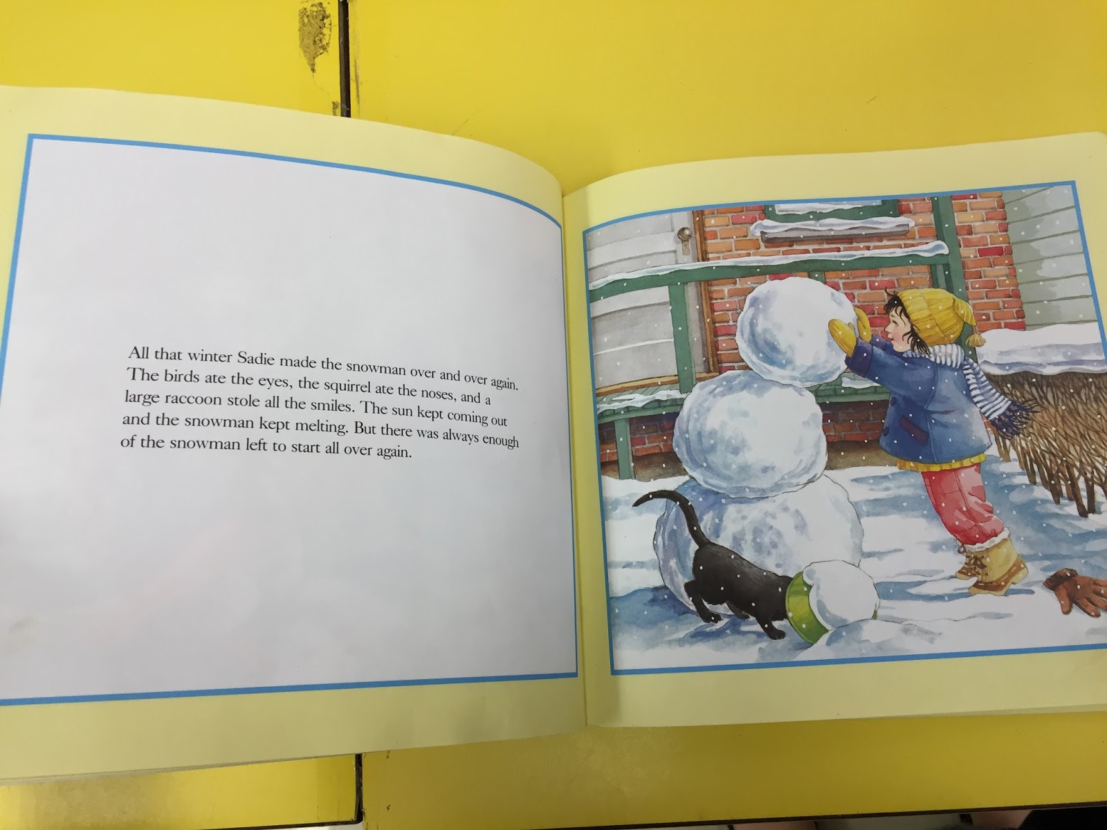 Ms Hemming's Class: Sadie and the Snowman and Craft