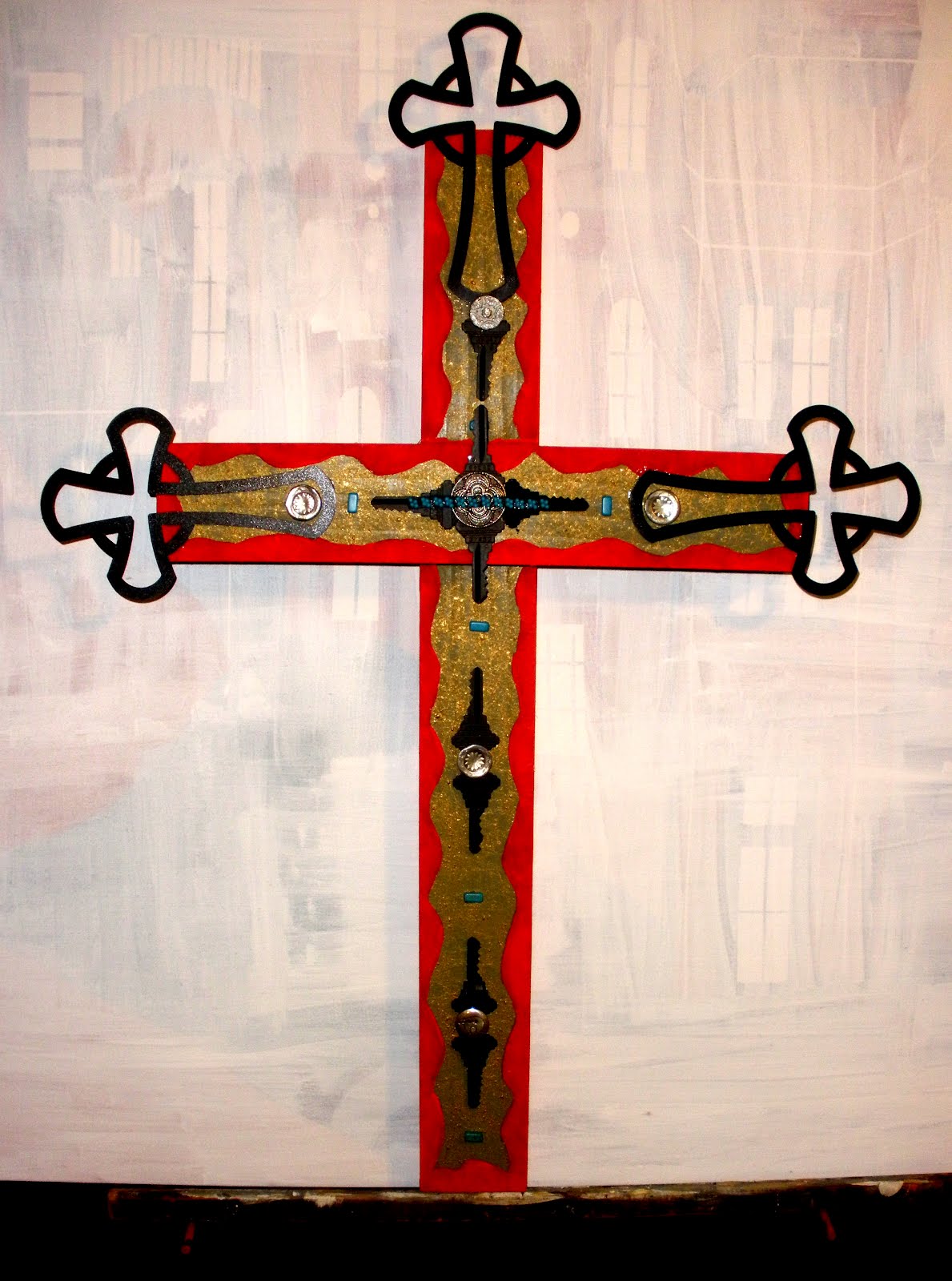 Notes From Straw Mountain Studio: Folk Art Cross ...