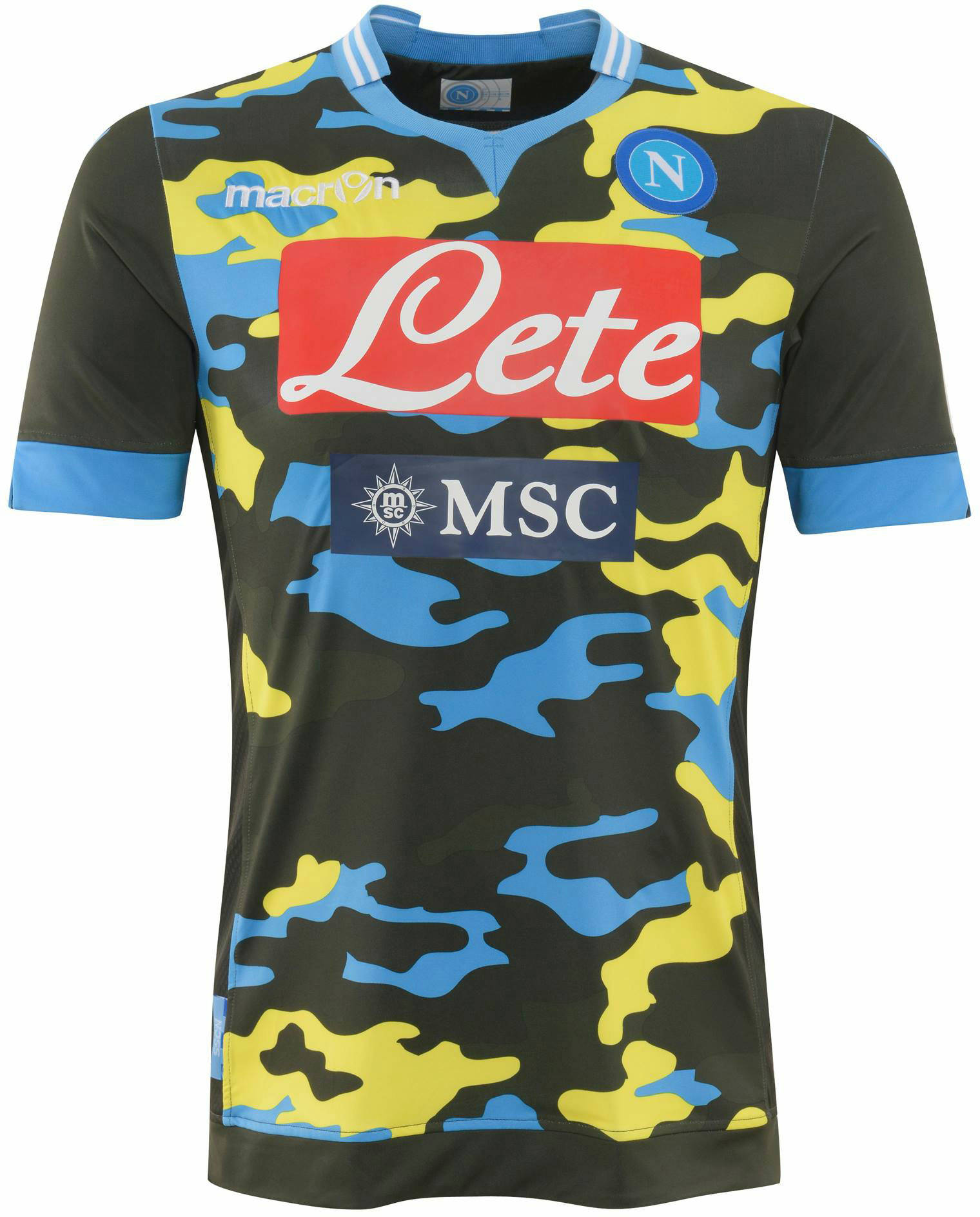SSC Napoli Extrem Camouflage 2014 Kit Unveiled - Footy Headlines