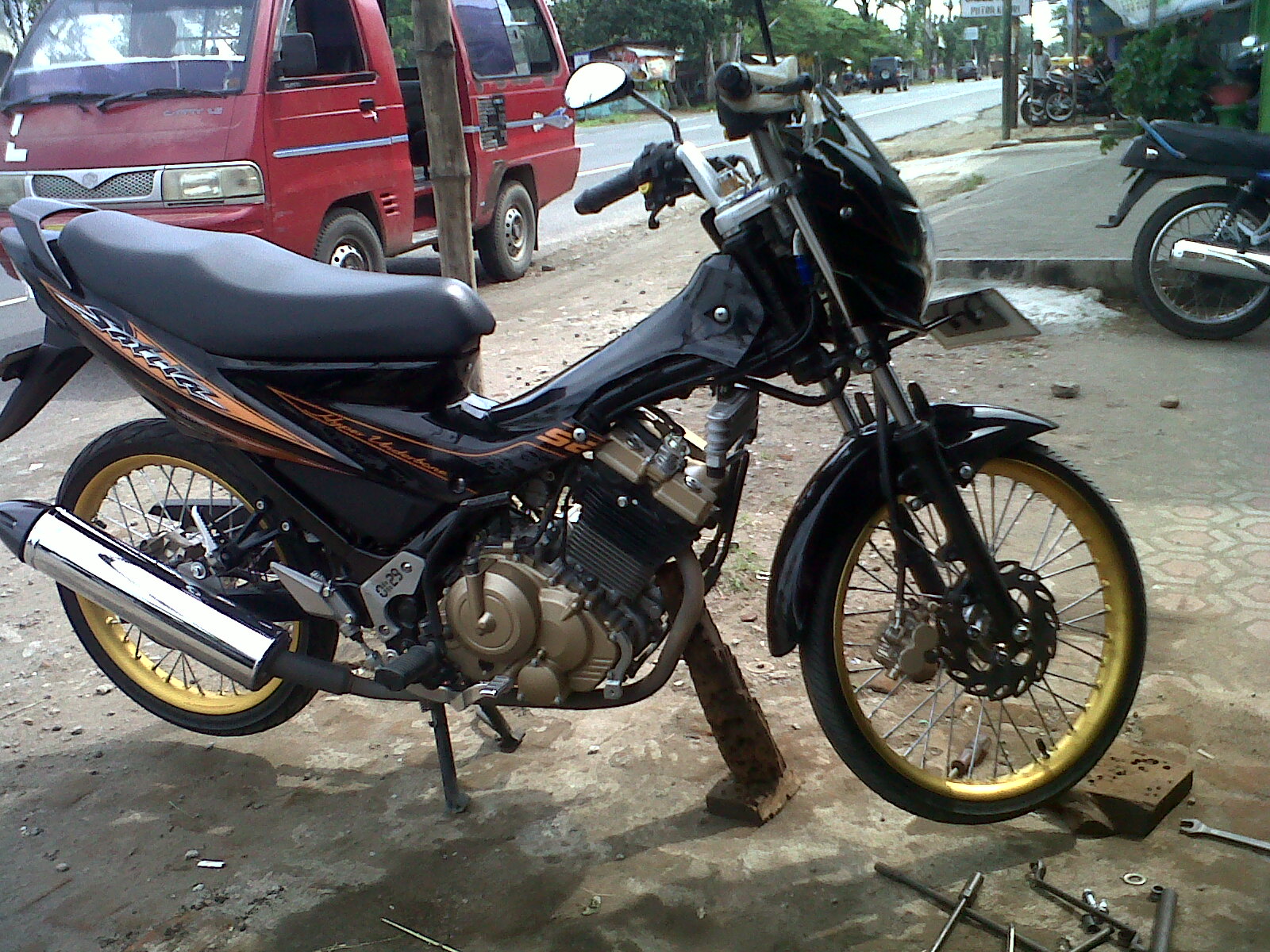 Foto Modif Satria Fu 2013 Terkeren | Era Modifikasi
