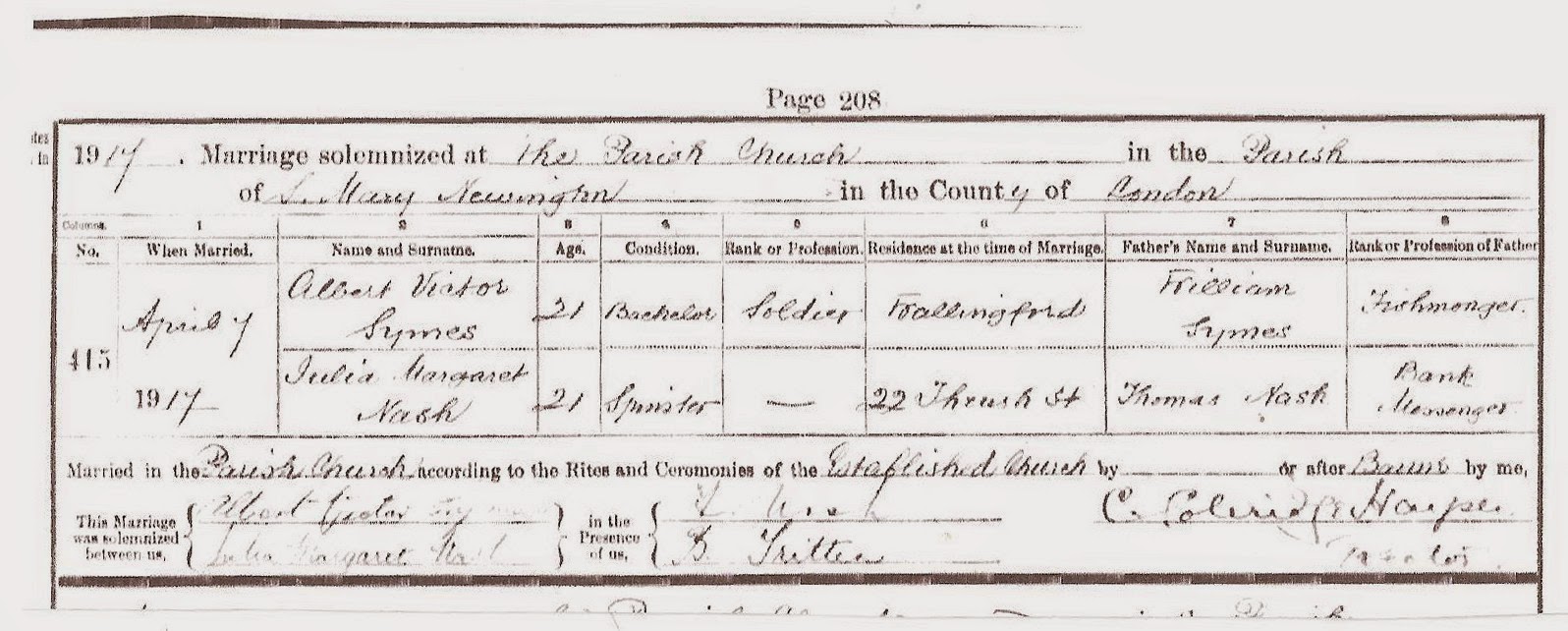 SYMES FAMILY TREE (Updates & Errata): SYMES Family Tree (Updates & Errata)