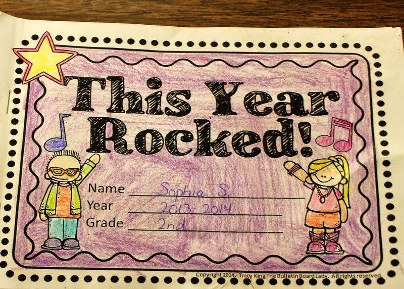 Mrs. King's Music Class: This Year Rocked: End of the Year Memory Book